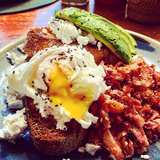 Avo time with ham & a poachie – Ross M. W. Bennetts